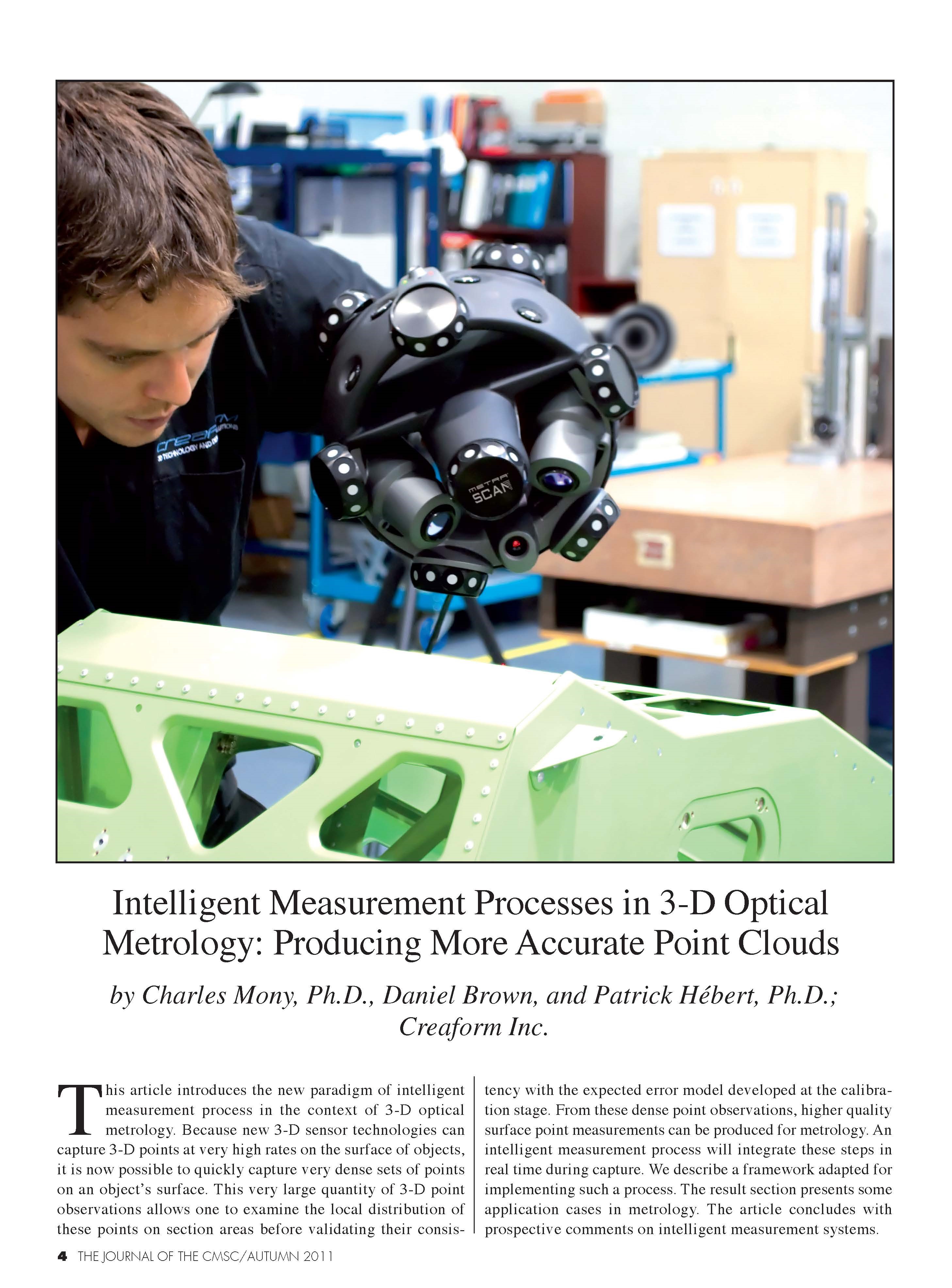 Intelligent Measurement Processes in 3D Optical Metrology: Producing ...