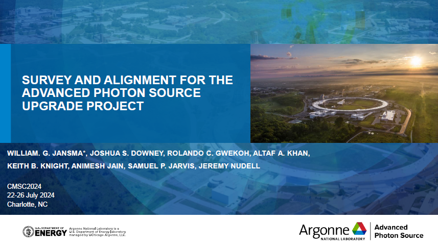 Survey and Alignment for the Advanced Photon Source Upgrade Project