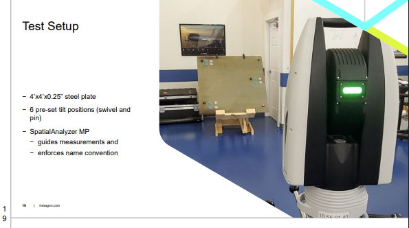 Laser Tracker Direct Scanning Vacant SMR Nests